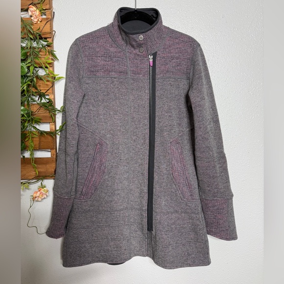 Title nine | Jackets & Coats | Title Nine Woolblend Swacket Sweater ...